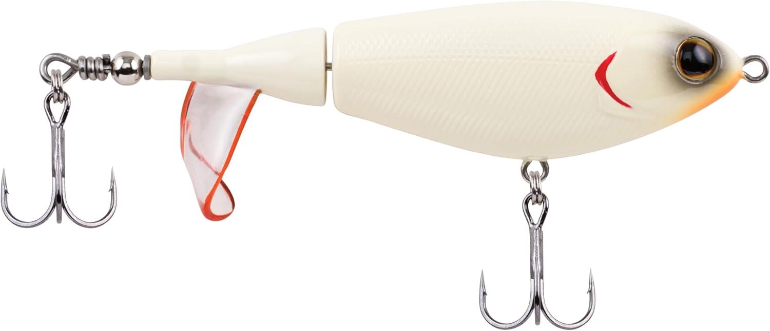 Berkley Choppo Topwater Fishing Lure, Black Chrome, 1/2 oz, 75mm ...